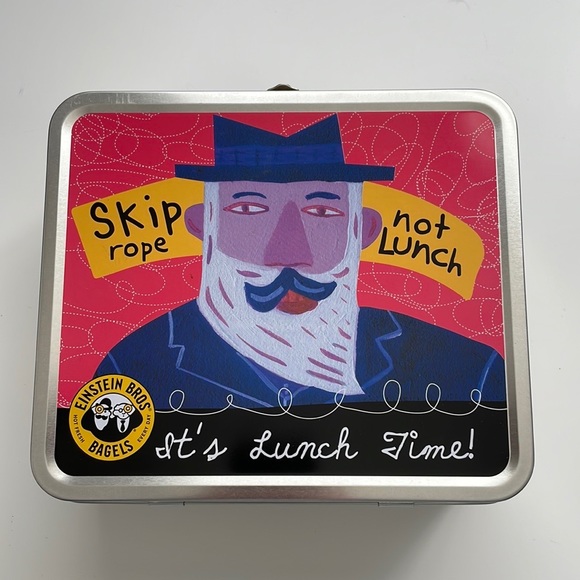 Kitchen | Vintage Y2k Einstein Bros Bagels New Lunch Box | Poshmark